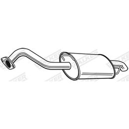 WALKER Endschalld&auml;mpfer 23369 f&uuml;r TOYOTA