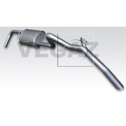 VEGAZ Endschalld&auml;mpfer ds257 hinten f&uuml;r NISSAN