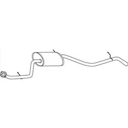VEGAZ Endschalld&auml;mpfer ts329 f&uuml;r TOYOTA