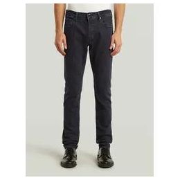 G-Star Raw Regular-fit-Jeans G-STAR "3301 Slim Jeans", Herren, Gr. 35, L&auml;nge 32, washed schwarz, Obermaterial: 98% Baumwolle, 2% Elasthan, Jeans