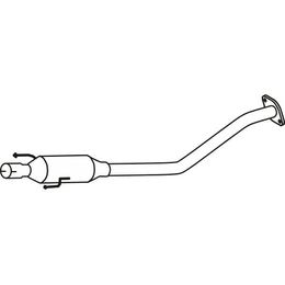 VEGAZ Mittelschalld&auml;mpfer ts461 mitte f&uuml;r TOYOTA