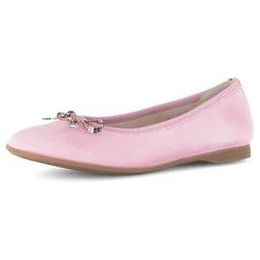Ballerina Gabor "Eleganter Ballerina", Damen, Gr. 40, rosa, Schuhe Ballerina