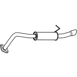 VEGAZ Endschalld&auml;mpfer ts486 f&uuml;r TOYOTA