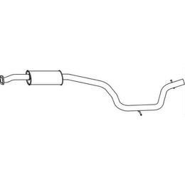 VEGAZ Mittelschalld&auml;mpfer vos195 f&uuml;r Volvo