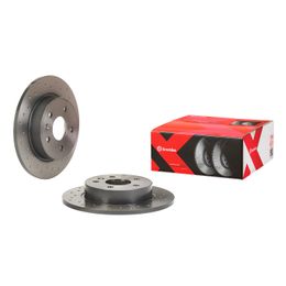 Brembo Bremsscheibe 08d2251x Gelocht 264mm 10mm f&uuml;r VAUXHALL CHEVROLET (SGM) BUICK OPEL