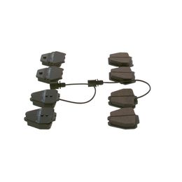 Bosch Bremsbelagsatz, Scheibenbremse 0986424690 f&uuml;r VW