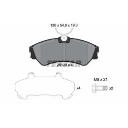 TEXTAR Bremsbelagsatz, Scheibenbremse 2012401 f&uuml;r AUDI SEAT
