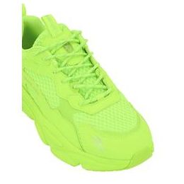 Sneaker Plein Sport "Track King", Damen, Gr. 43, Normalschaft, 29, gelbfluo, Schuhe Sneaker
