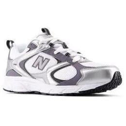 Sneaker New Balance "408", Damen, Gr. 45, nb 103 wei&szlig;, Synthetik, Textil, Schuhe Sneaker, von dem New Balance 530 inspiriert