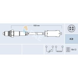 FAE Lambdasonde 77238 f&uuml;r MINI STANDARD AUTOMOBILE FORD BMW