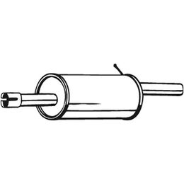 BOSAL Endschalld&auml;mpfer 200555 f&uuml;r DACIA