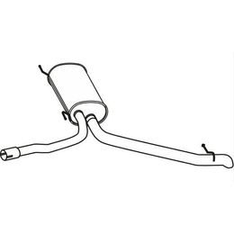 VEGAZ Endschalld&auml;mpfer sks169 f&uuml;r Skoda
