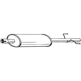 BOSAL Mittelschalld&auml;mpfer 279347 f&uuml;r VW
