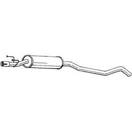 BOSAL Mittelschalld&auml;mpfer 281039 f&uuml;r Vaughall