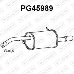 Veneporte Endschalld&auml;mpfer pg45989 f&uuml;r Citro&euml;n/Peugeot