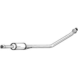 BOSAL Mittelschalld&auml;mpfer 281235 f&uuml;r TOYOTA