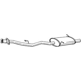 BOSAL Endschalld&auml;mpfer 280005 f&uuml;r BMW