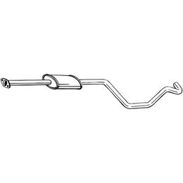 BOSAL Mittelschalld&auml;mpfer 284617 f&uuml;r Vaughall
