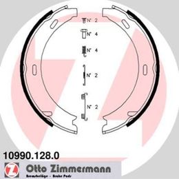 Zimmermann Bremsbackensatz, Feststellbremse 109901280 Hinterachse f&uuml;r Mercedes Porsche