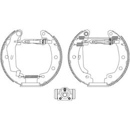 Hella Bremsbackensatz 8db355004691 f&uuml;r RENAULT