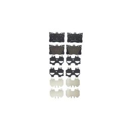 MAGNETI MARELLI Bremsbelagsatz, Scheibenbremse 363700450139 f&uuml;r Mercedes (BBDC)