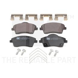NK Bremsbelagsatz, Scheibenbremse 224836 f&uuml;r Volvo
