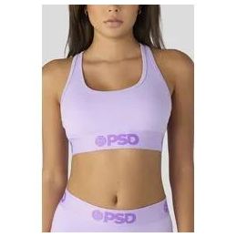 Bustier PSD "BASIC PERFORMANCE BRA Damen", Damen, Gr. S, Einheitsgr&ouml;&szlig;e, lavender, 78% Polyester, 22% Elasthan, BHs Bustier