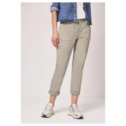 Loose-fit-Jeans Street One, Damen, Gr. 34, L&auml;nge 28, beige washed, Jeans, 81% Baumwolle, 17% Polyester, 2% Elasthan, unifarben, kn&ouml;chelfrei, Jeans, im Loose Fit