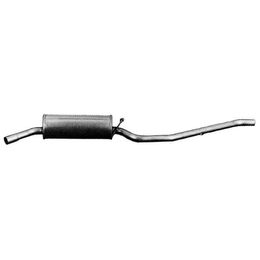 VEGAZ Endschalld&auml;mpfer fs82 hinten f&uuml;r Ford