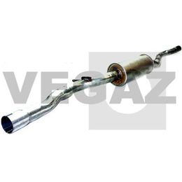 VEGAZ Mittelschalld&auml;mpfer as323 f&uuml;r Audi