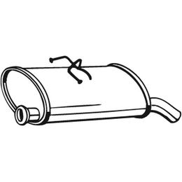 BOSAL Endschalld&auml;mpfer 135707 f&uuml;r Peugeot