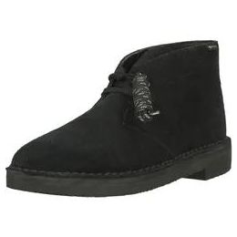 Schn&uuml;rschuh Clarks "Desert BT GTX", Herren, Gr. 42,5, schwarz, Schuhe Schn&uuml;rschuh, im wetterfesten Design