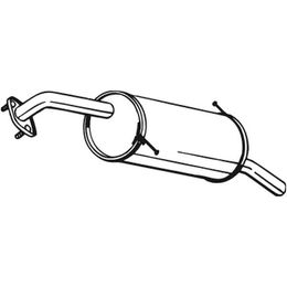 BOSAL Endschalld&auml;mpfer 171045 f&uuml;r MAZDA
