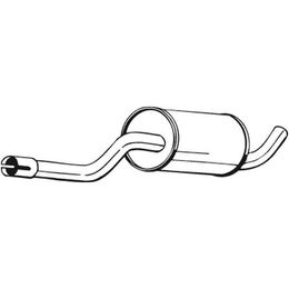 BOSAL Mittelschalld&auml;mpfer 235017 f&uuml;r Volvo