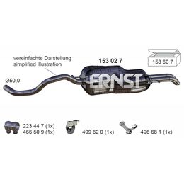 Ernst Endschalld&auml;mpfer 153027 f&uuml;r VAG