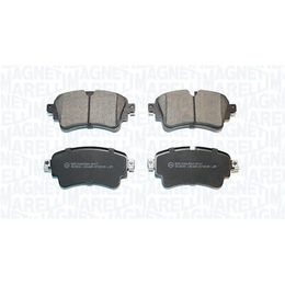 MAGNETI MARELLI Bremsbelagsatz, Scheibenbremse 363916061195 f&uuml;r Fiat Audi SEAT VW MAZDA (FAW)