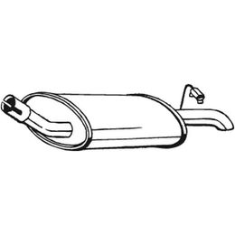 BOSAL Endschalld&auml;mpfer 154929 f&uuml;r Ford