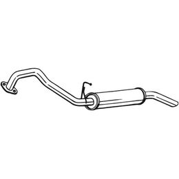 BOSAL Endschalld&auml;mpfer 278295 f&uuml;r KIA