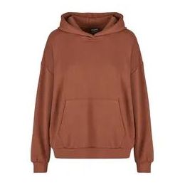 Kapuzenpullover Urban Classics "Urban Classics Ladies Light Terry Oversized Hoodie", Damen, Gr. L, lightrust, 70% Baumwolle, 30% Polyester, unifarben, oversize, ohne Ausschnitt, Pullover Kapuzenpullover