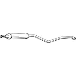 BOSAL Mittelschalld&auml;mpfer 284605 f&uuml;r RENAULT