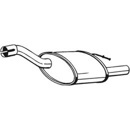 BOSAL Endschalld&auml;mpfer 154211 f&uuml;r Ford