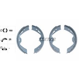 TEXTAR Bremsbackensatz, Feststellbremse 91076700 f&uuml;r Porsche