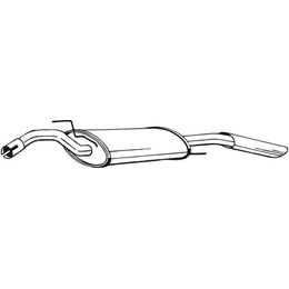 BOSAL Endschalld&auml;mpfer 279489 f&uuml;r VW