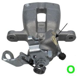TEXTAR Bremssattel 38038100 f&uuml;r Opel CHEVROLET Vaughall