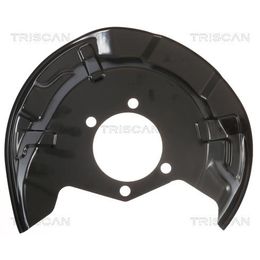 TRISCAN Spritzblech, Bremsscheibe 812514201 Hinterachse links f&uuml;r RENAULT
