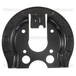 TRISCAN Spritzblech, Bremsscheibe 812528203 Hinterachse f&uuml;r PEUGEOT
