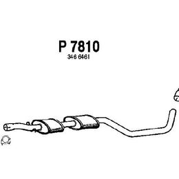 VEGAZ Mittelschalld&auml;mpfer vos97 mitte f&uuml;r Volvo