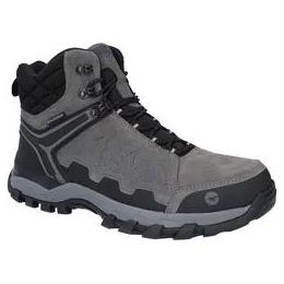Wanderschuh HI-TEC "V-Lite", Damen, Gr. 46, grau (grau, schwarz), Obermaterial: 100% Textilmaterial TEXMAT., Schuhe Wanderschuh