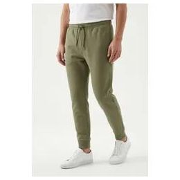 Jogginghose BOSS Green "Hadiko", Herren, Gr. XL, N-Gr, schwarz beige257, Web, Obermaterial: 95% Baumwolle, 5% Elasthan, regular fit lang, Hosen Jogginghose, mit Kordel