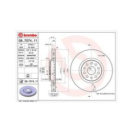 MAGNETI MARELLI Bremsscheibe 360406010701 Innenbel&uuml;ftet-Bel&uuml;ftung mit tropfenf&ouml;rmigen Fl&uuml;geln 310mm 28mm f&uuml;r LANCIA